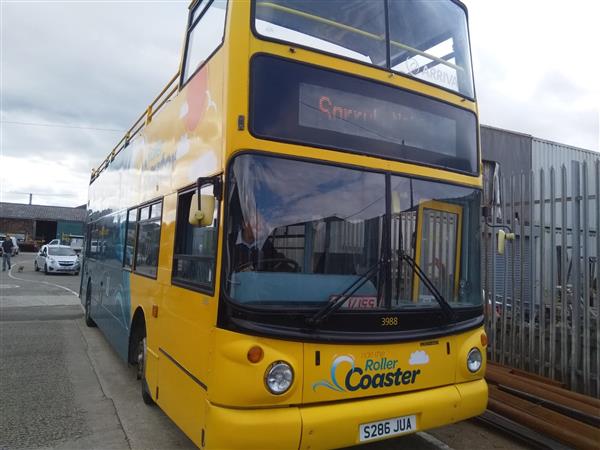 Vehicle Details: Semi open top Daf DB250 Double Decker - +44 (0)1925 ...