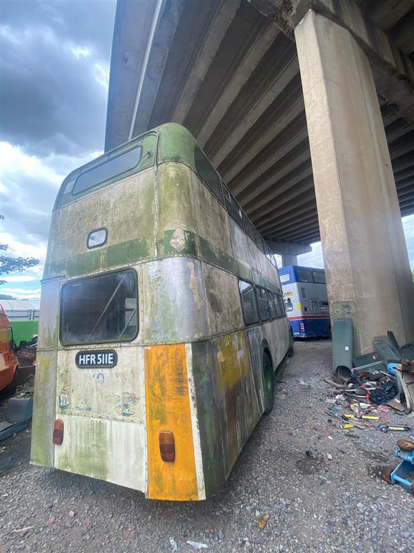 Vehicle Details: 1966 Leyland PD3 Titan. Half cab, back loader. Ex ...