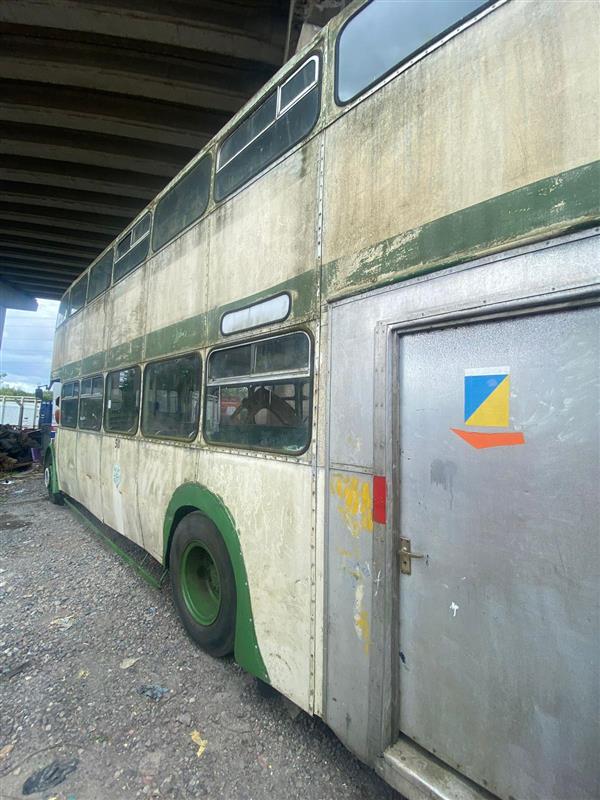 Vehicle Details: 1966 Leyland PD3 Titan. Half cab, back loader. Ex ...