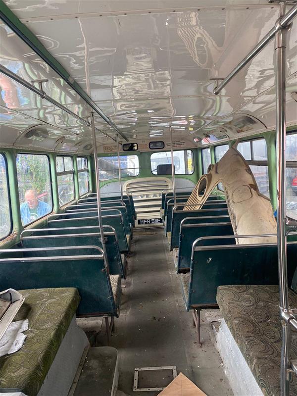 Vehicle Details: 1966 Leyland PD3 Titan. Half cab, back loader. Ex ...