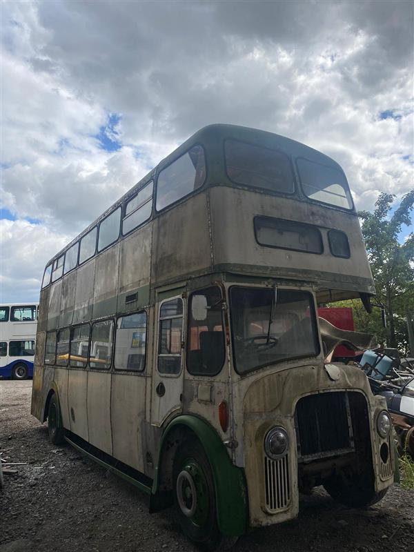 Vehicle Details: 1966 Leyland PD3 Titan. Half cab, back loader. Ex ...